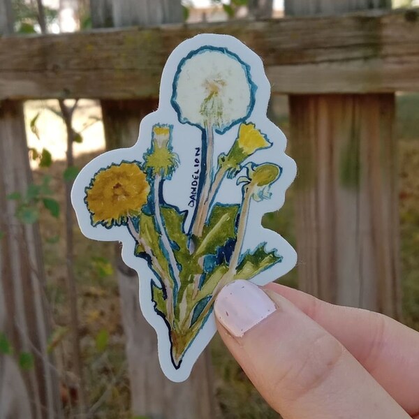 Dandelion Stickers - Etsy