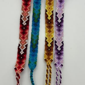 Friendship Bracelet - Arrowhead Pattern! - Etsy