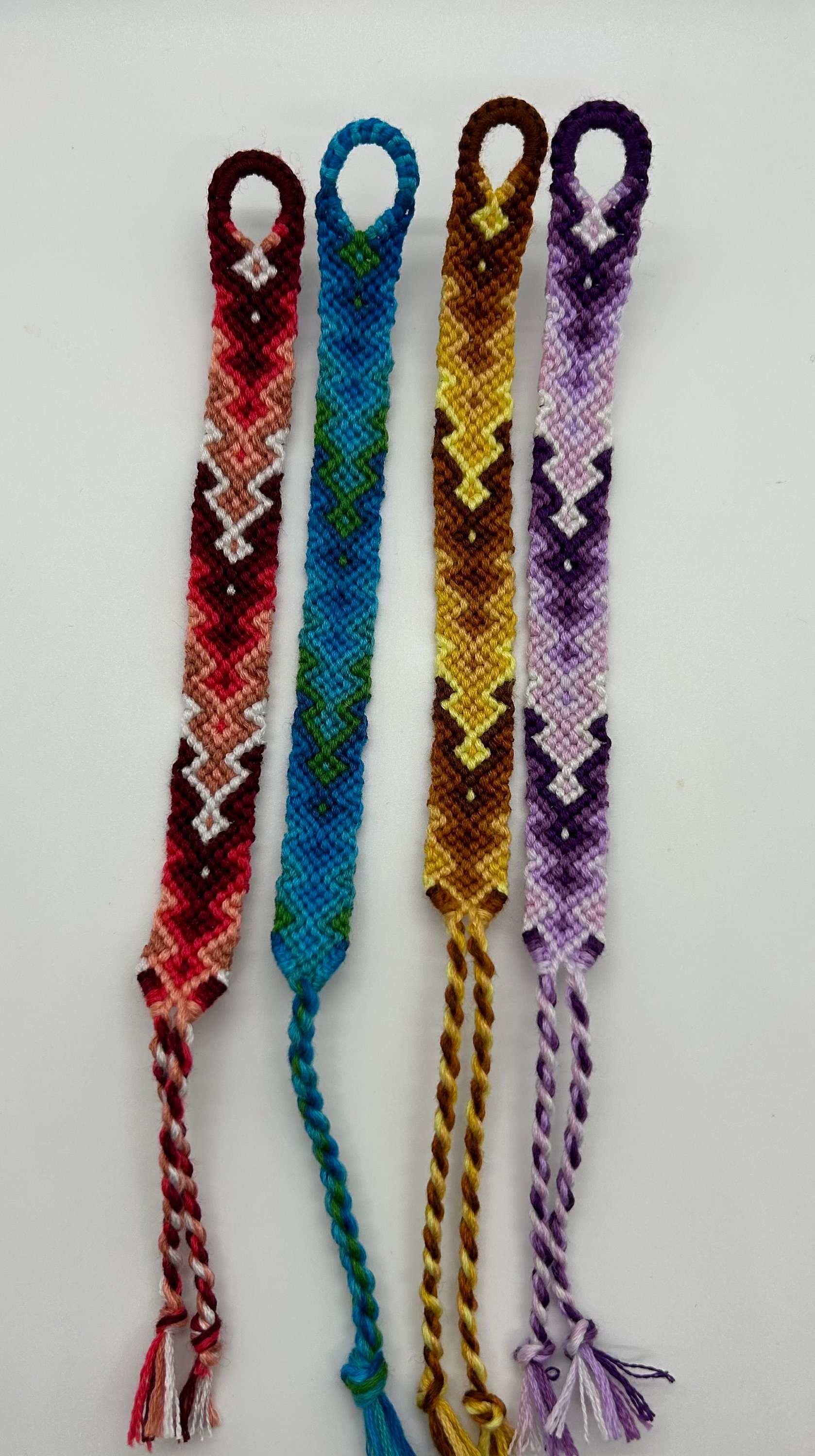 Friendship Bracelet - Arrowhead Pattern! - Etsy