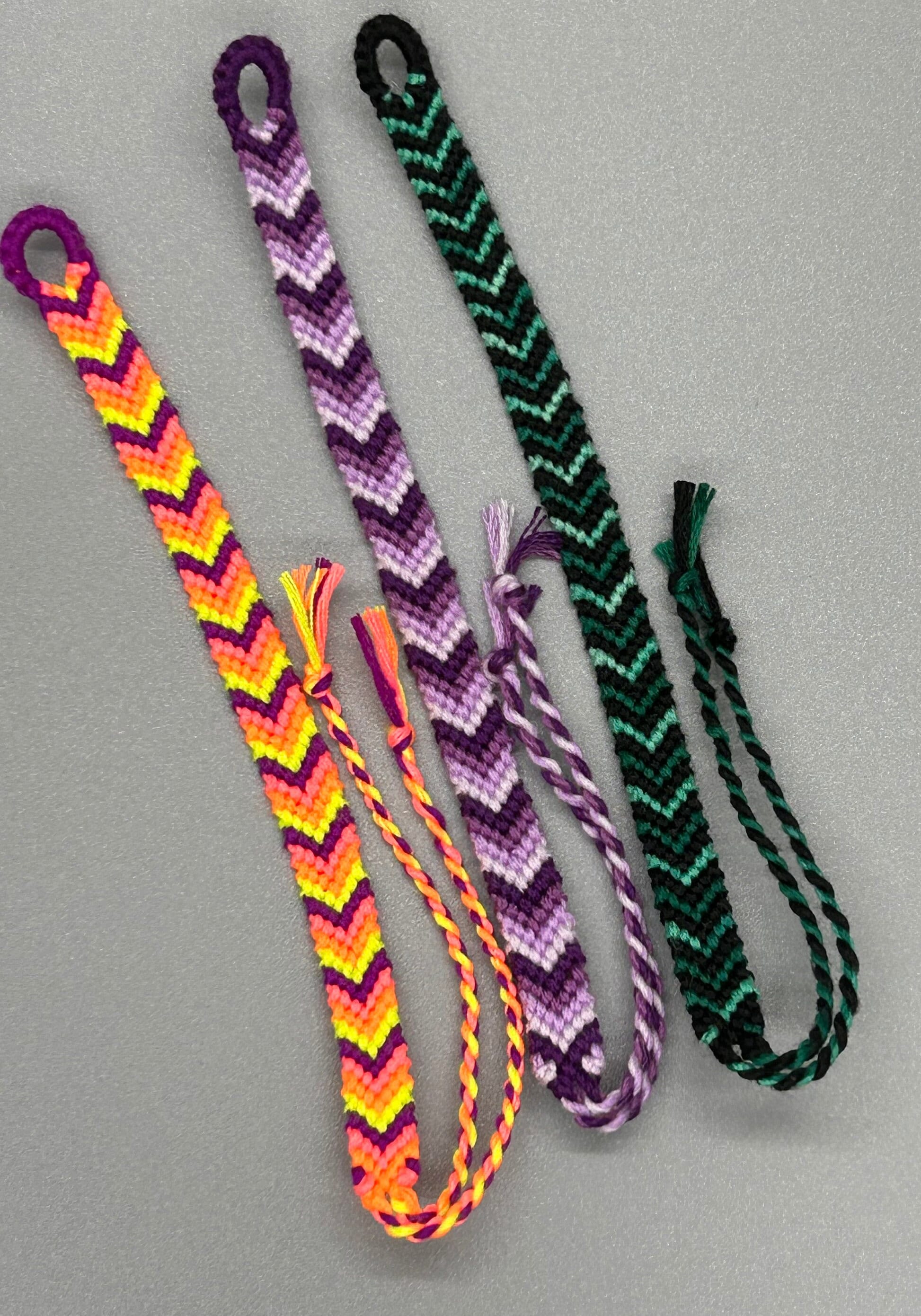 Chevron Friendship Bracelets - Etsy