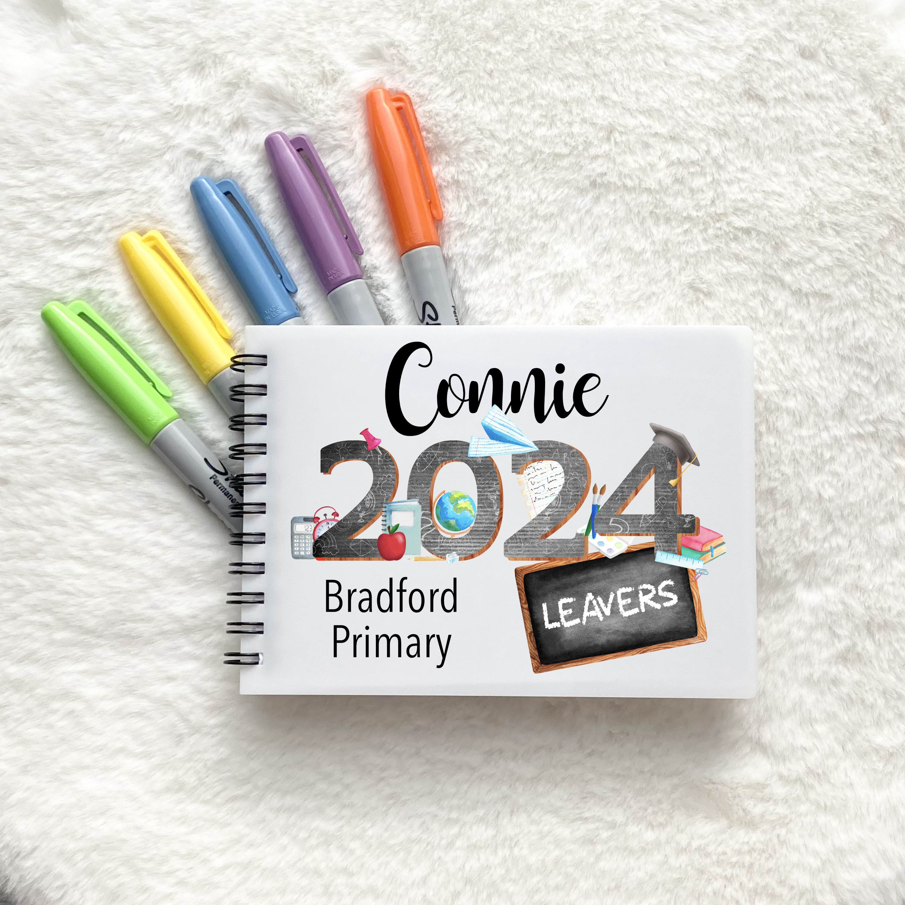 Personalised Leavers Book, Year 6 Leavers Notebook, Primary Leavers ...