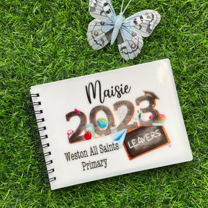 Personalised Leavers Book, Year 6 Leavers Notebook, Primary Leavers ...