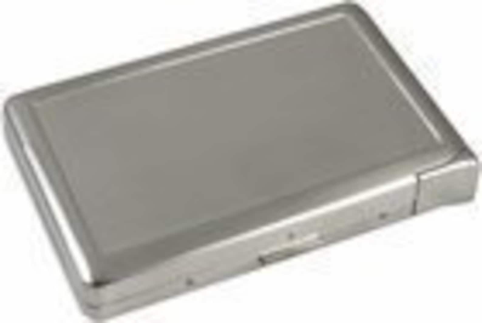 Trippy Galaxy Em1 Hip Silver Cigarette Case With Built in - Etsy