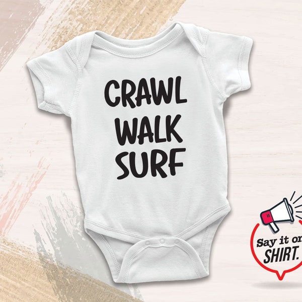 Crawl Walk Surf - Etsy