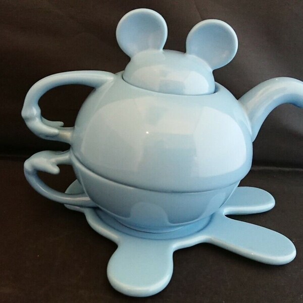 Mickey Mouse Tea Set - Etsy UK