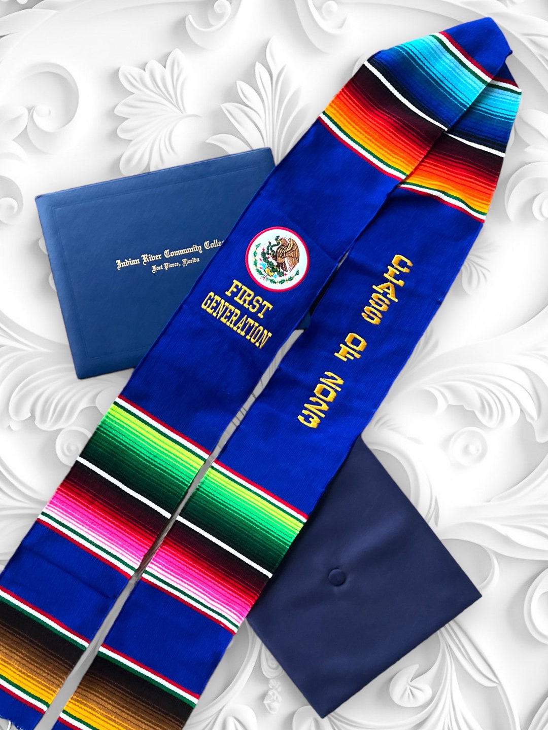 Mexican Graduation Sash Sarape Zarape Serape Graduation Sash - Etsy