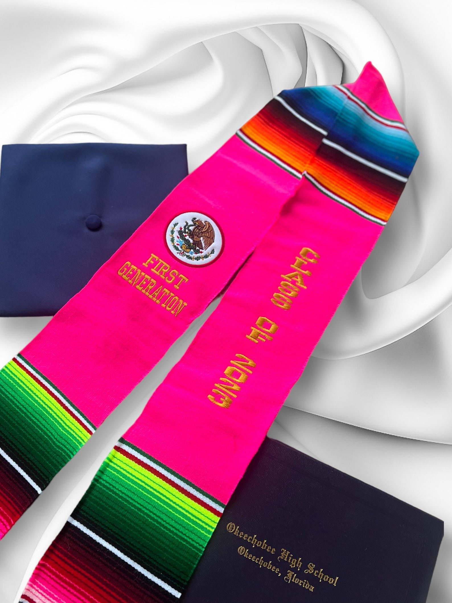 Graduation Sash Sarape Zarape Commencement Mexican Mexico Gift - Etsy