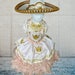 Girls Charro Charra LIGHT PINK GOLD Dress for Baptism or - Etsy