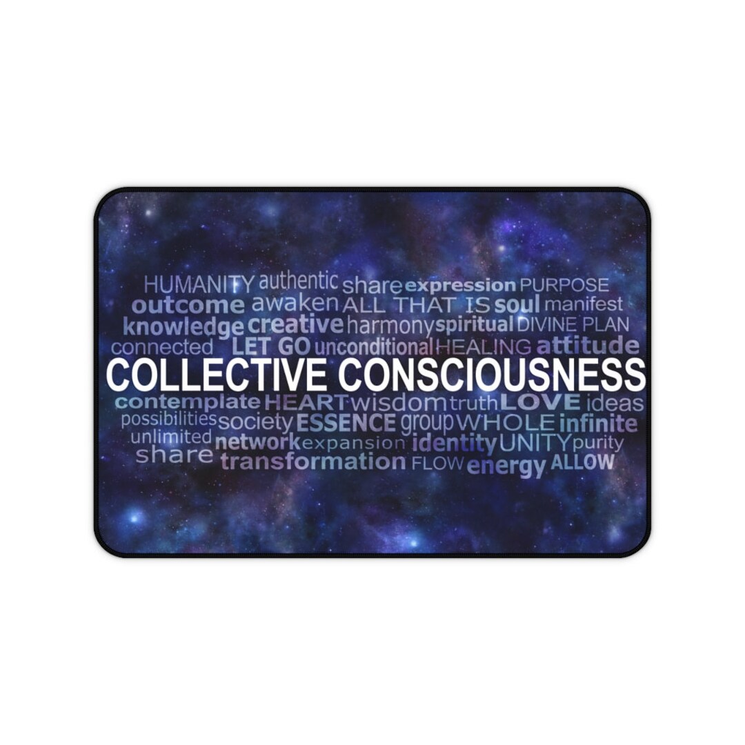 Collective Consciousness Desk Mat Heart Mind Connectedness It Takes All ...