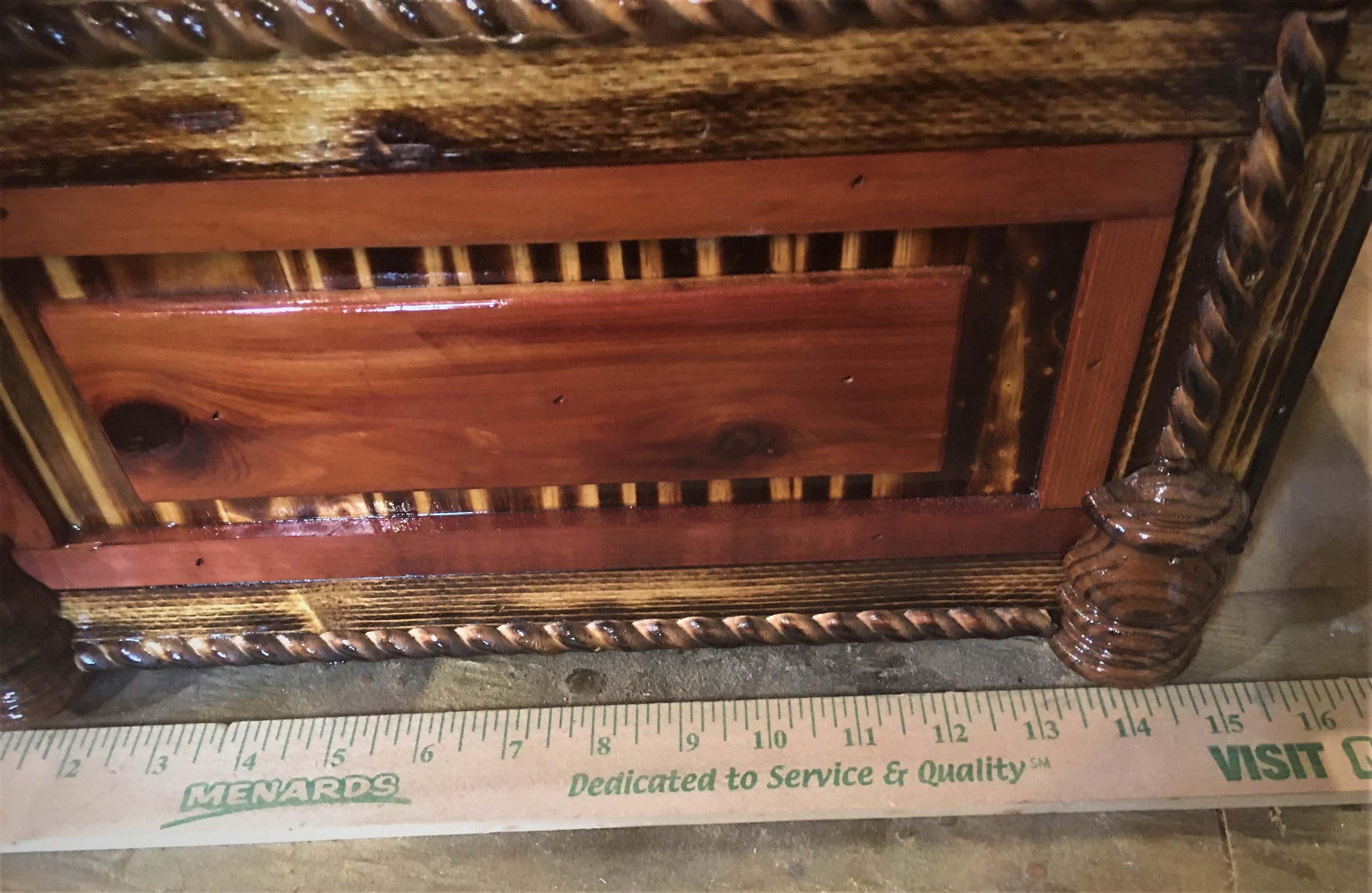 Medium Size Flat Top Chest - Etsy