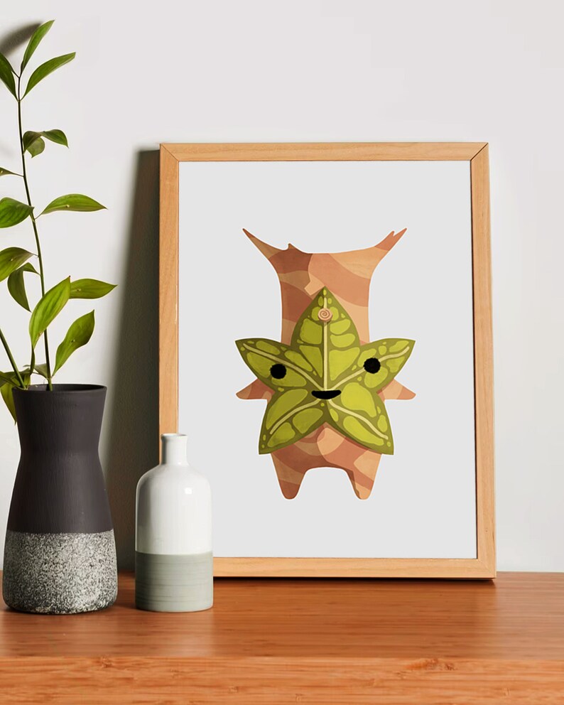 Korok Zelda Breath of the Wild Digital Print - Etsy