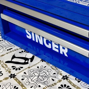 Vinyl SINGER Decal for Mini Toolbox Drawer (toolbox NOT Included) - Etsy