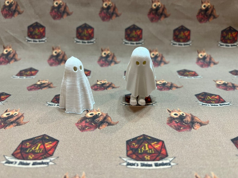Halloween Ghost With Feet 3D Printed Ghost Decoration as Seen - Etsy