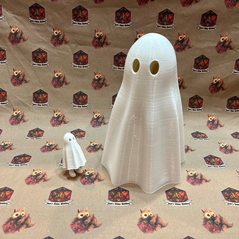 Halloween Ghost With Feet 3D Printed Ghost Decoration as Seen on Tiktok ...