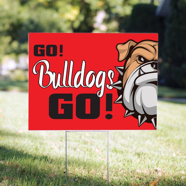 School Mascot Signs - Etsy
