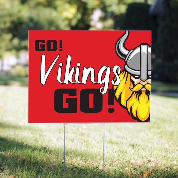 School Mascot Yard Signs - Etsy