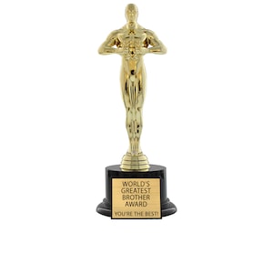 World's Greatest Brother Modern Victory Trophy, Achievement Award for ...
