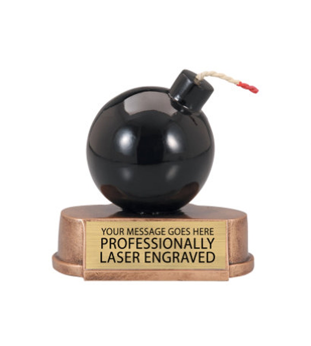 Bomb Trophy, You Da Bomb Trophy, the Bomb Award, Funny Trophy, With 3 ...