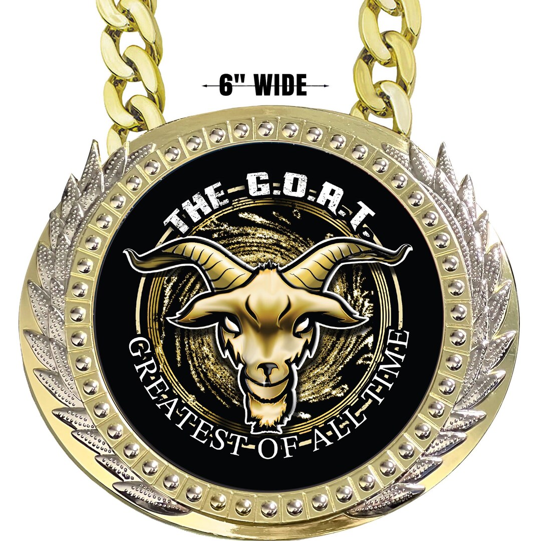 The G.O.A.T. Bling Presidential Champ Chain Award, Champions, Sales ...