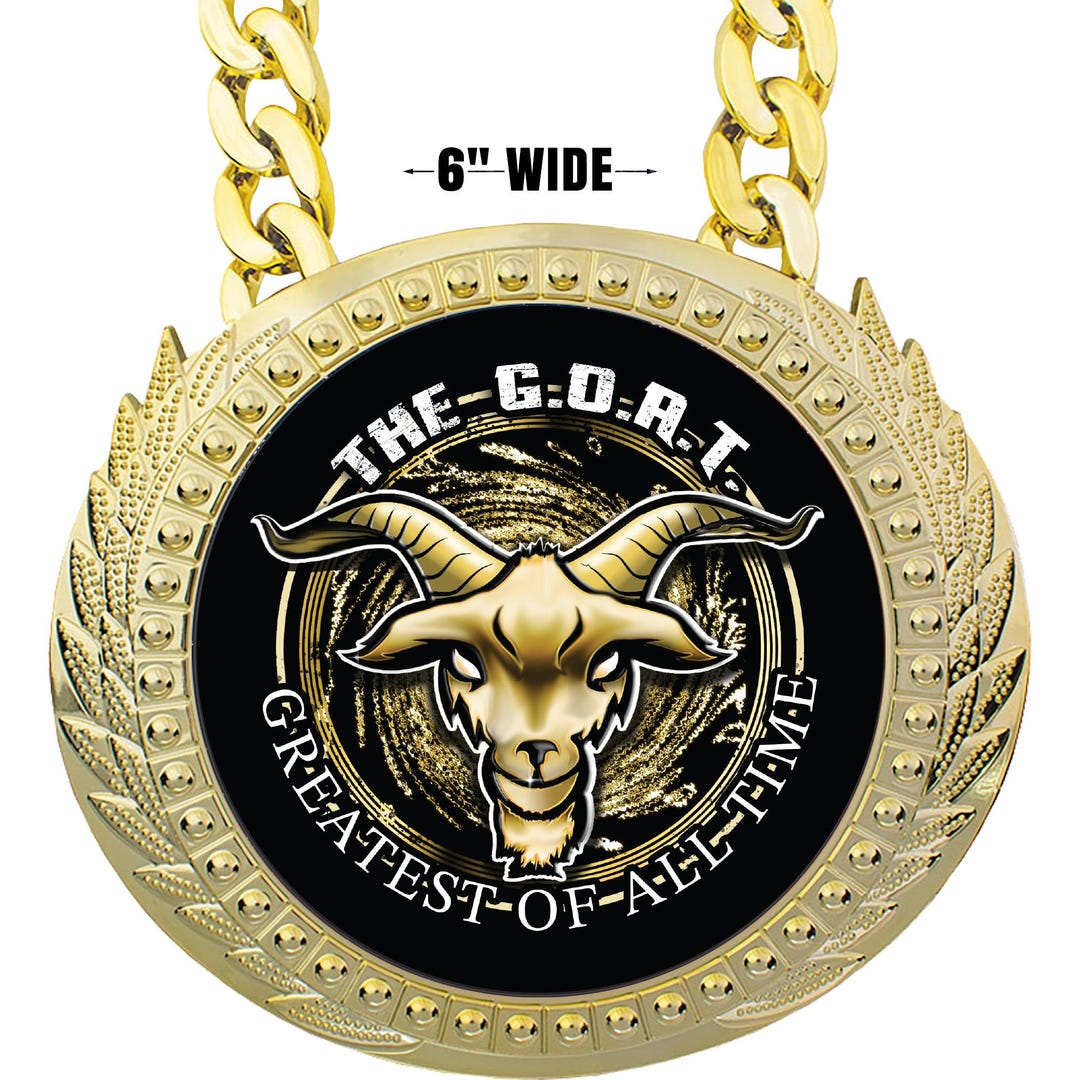 The G.O.A.T. Champion Chain, Champ Chain, Champions, the Goat, Greatest ...