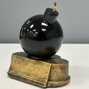 Bomb Trophy, You Da Bomb Trophy, the Bomb Award, Funny Trophy, With 3 ...