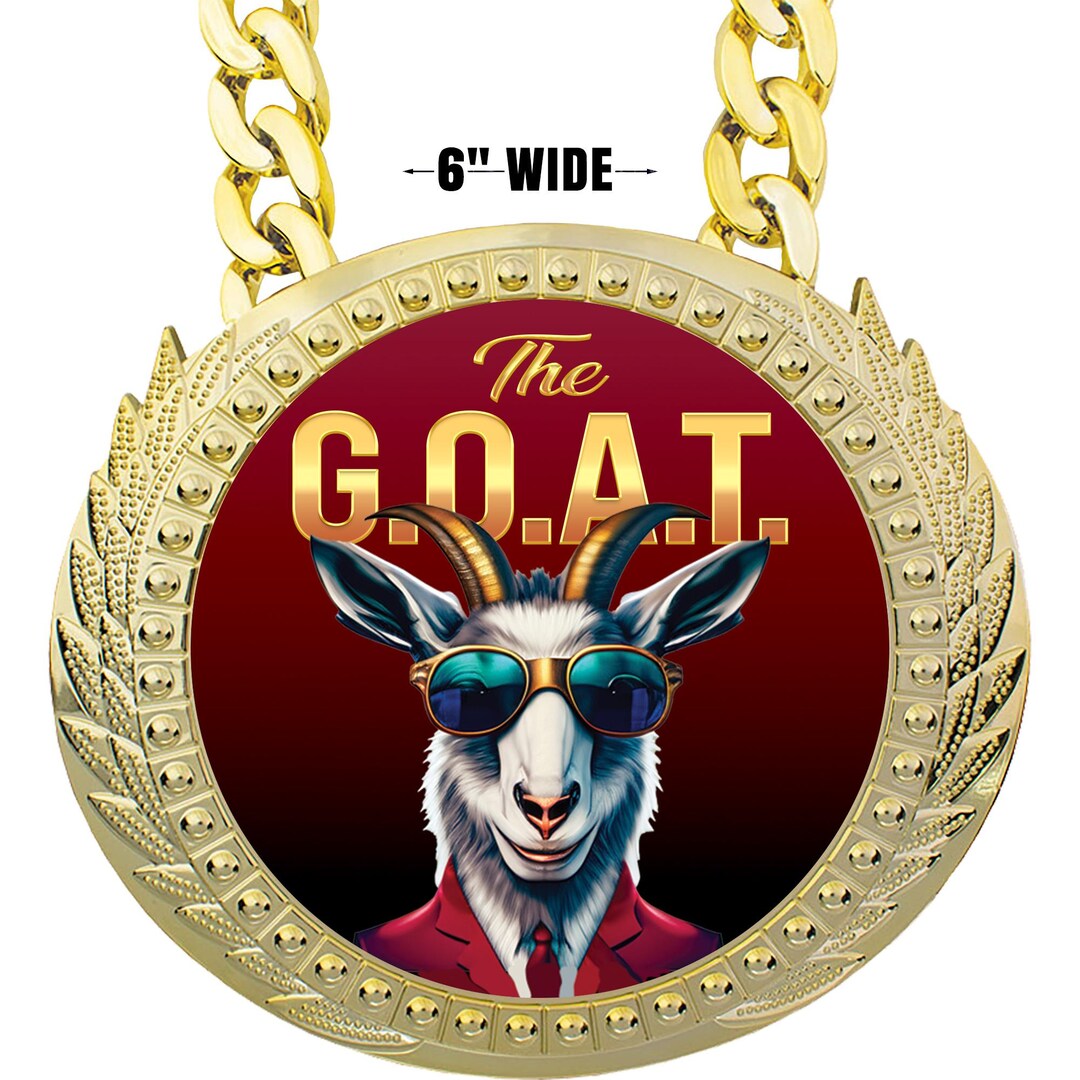 The G.O.A.T. Champion Chain, Champ Chain, Champions, the Goat, Greatest ...