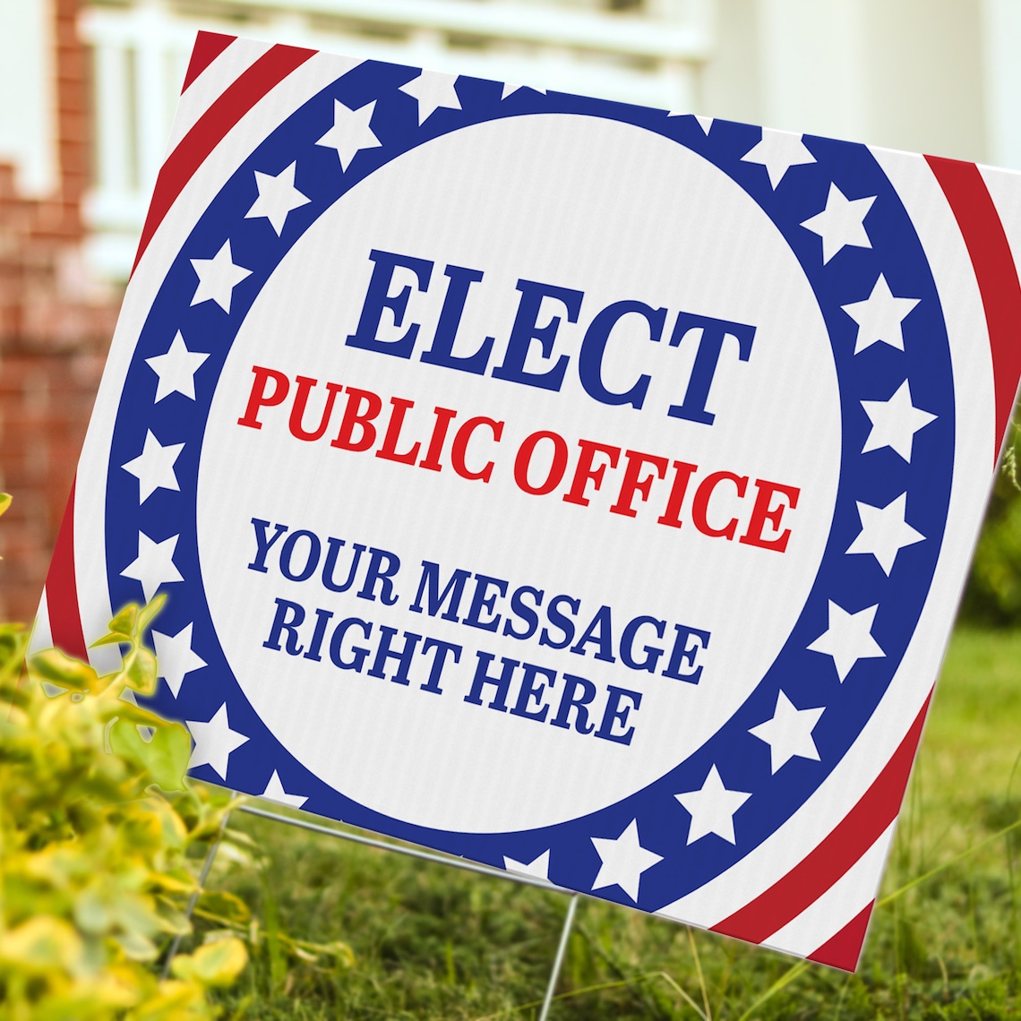 PATRIOTIC CUSTOM POLITICAL Lawn Sign 24 x 18 Political | Etsy