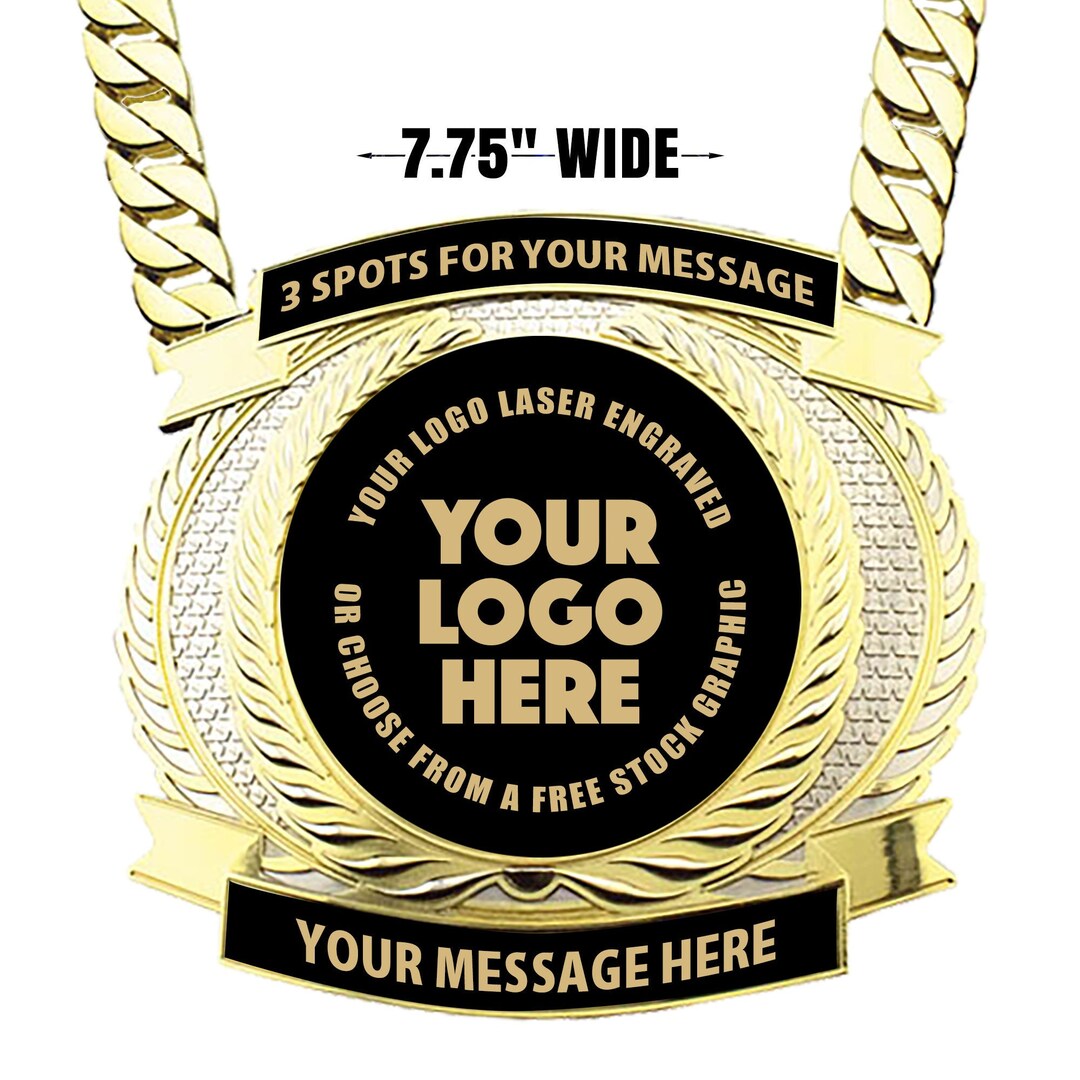 Turnover Champ Chain, Personalizable Champ Chain, FFL, Sales Winner ...