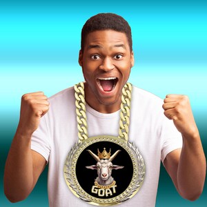 The G.O.A.T. Bling Presidential Champ Chain Award, Champions, Sales ...