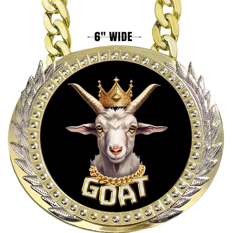 The G.O.A.T. Bling Presidential Champ Chain Award, Champions, Sales ...