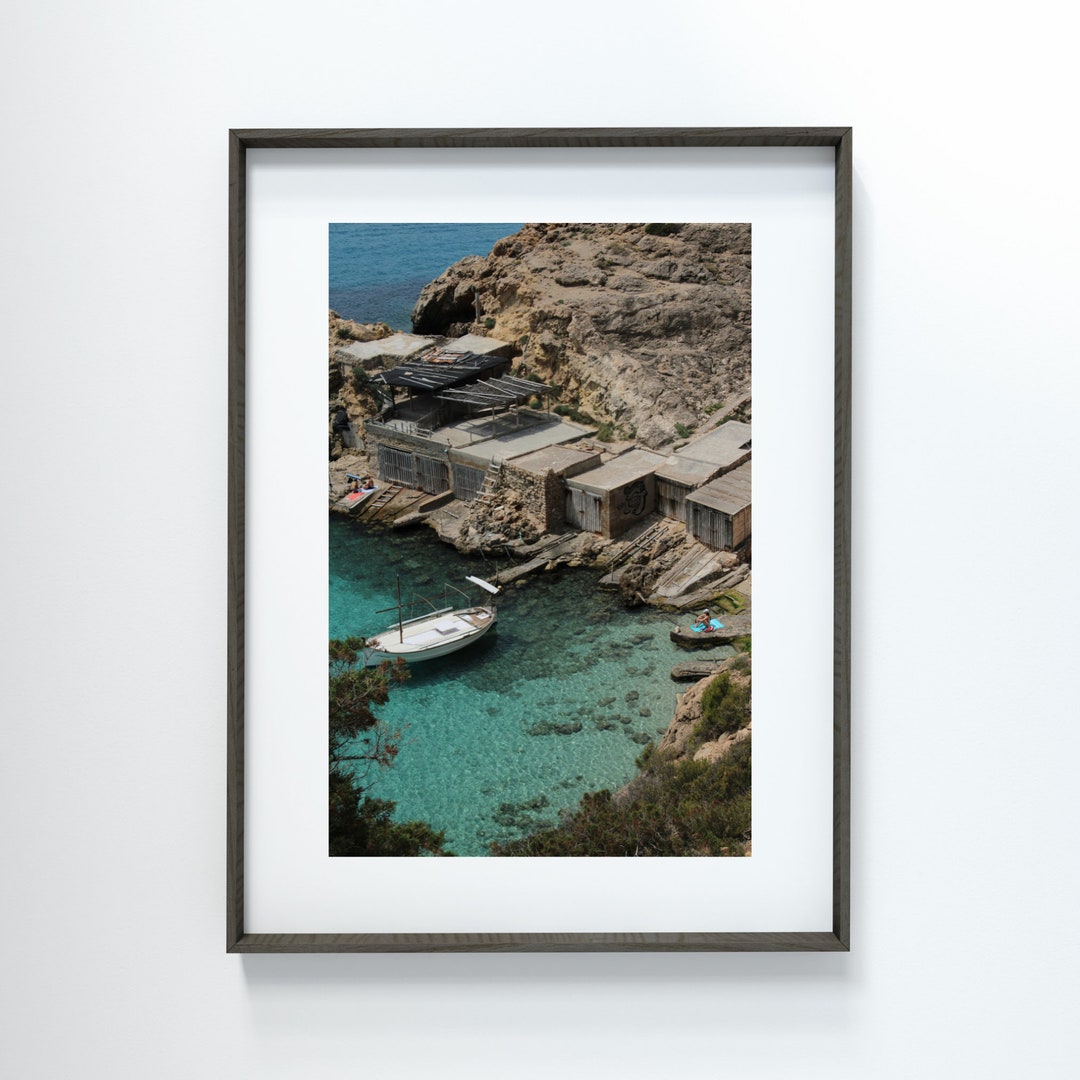 Hidden Gem - the Best Beaches in Ibiza - Cala Tarida - Wall Art - Ibiza ...