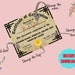 Certificate of Completion, DIY Certificate, DIGITAL DOWNLOAD, Editable ...