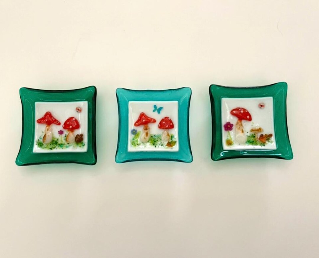 Small Mushroom Dishes These Are so Fun! - Etsy