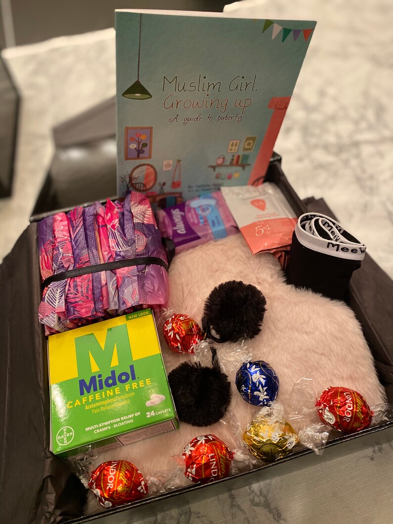 Girls First Period Box - Etsy