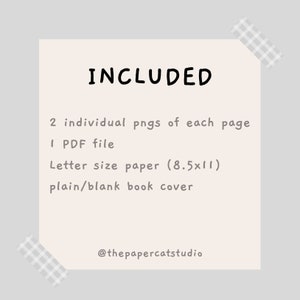 Grid Paper Slam Book, Cute Slam Book Templates, Printable Slam Book ...