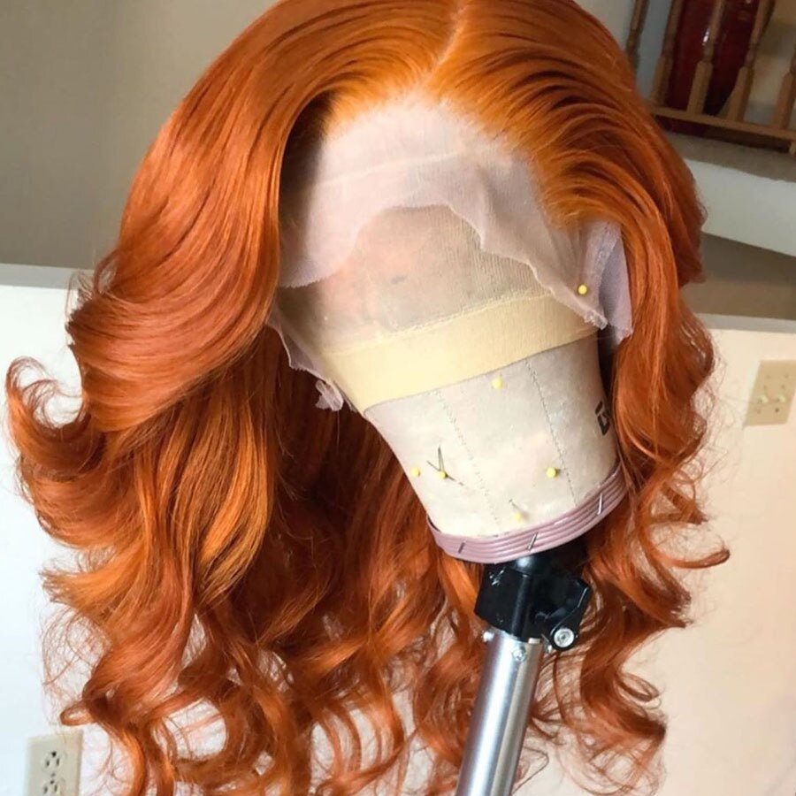 GINGER Mangopaprika Lace Front Wig. Copper Love Inspired. - Etsy Canada