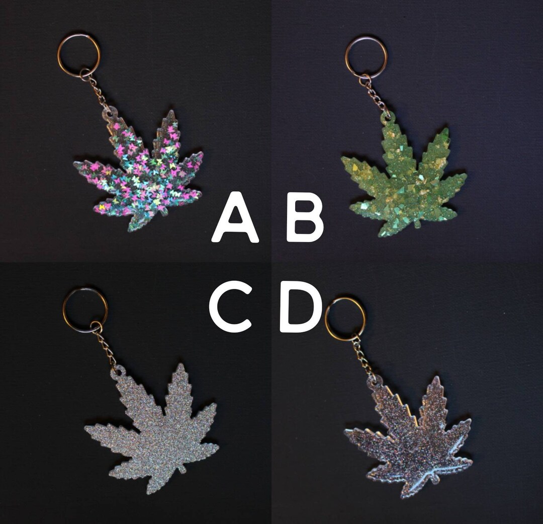 Marijuana, Cannabis, Weed Resin Keychain - Etsy