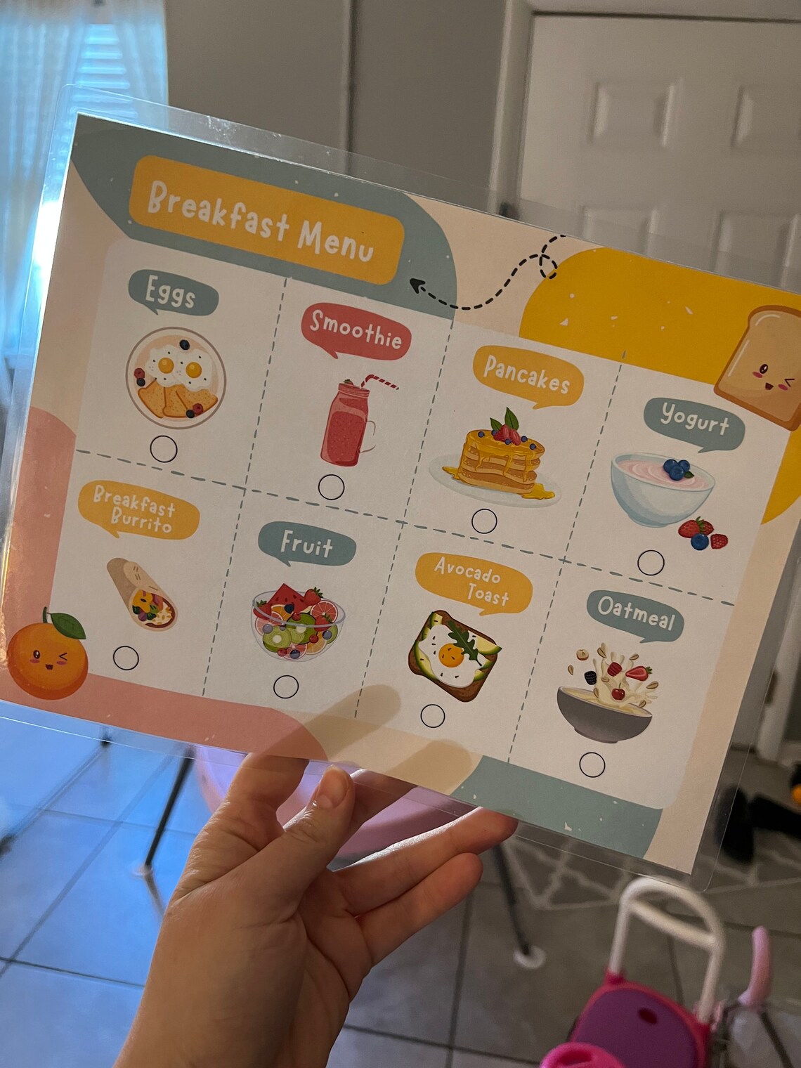 Toddler & Kids Lunch Menu - Digital Download - Printable - Etsy
