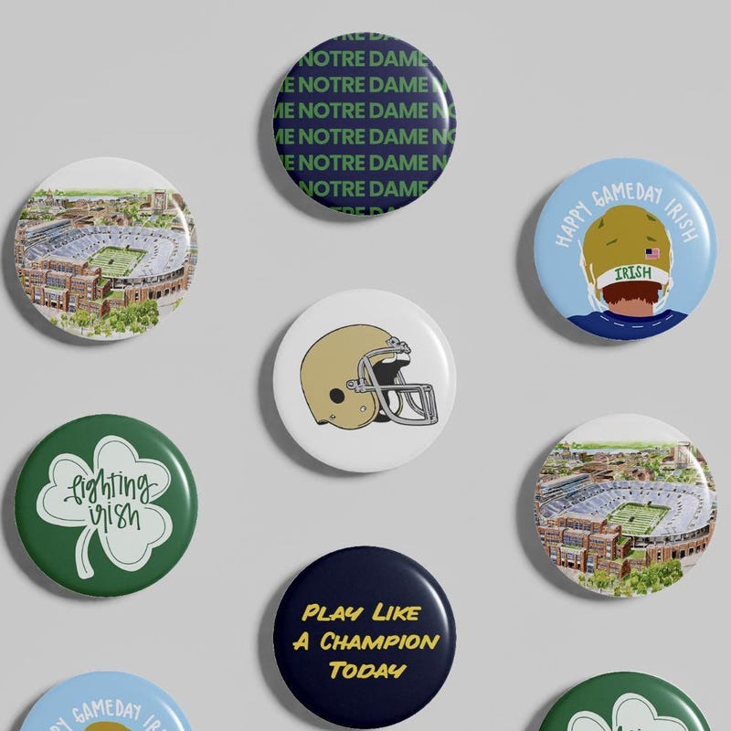 Notre Dame Pin - Etsy