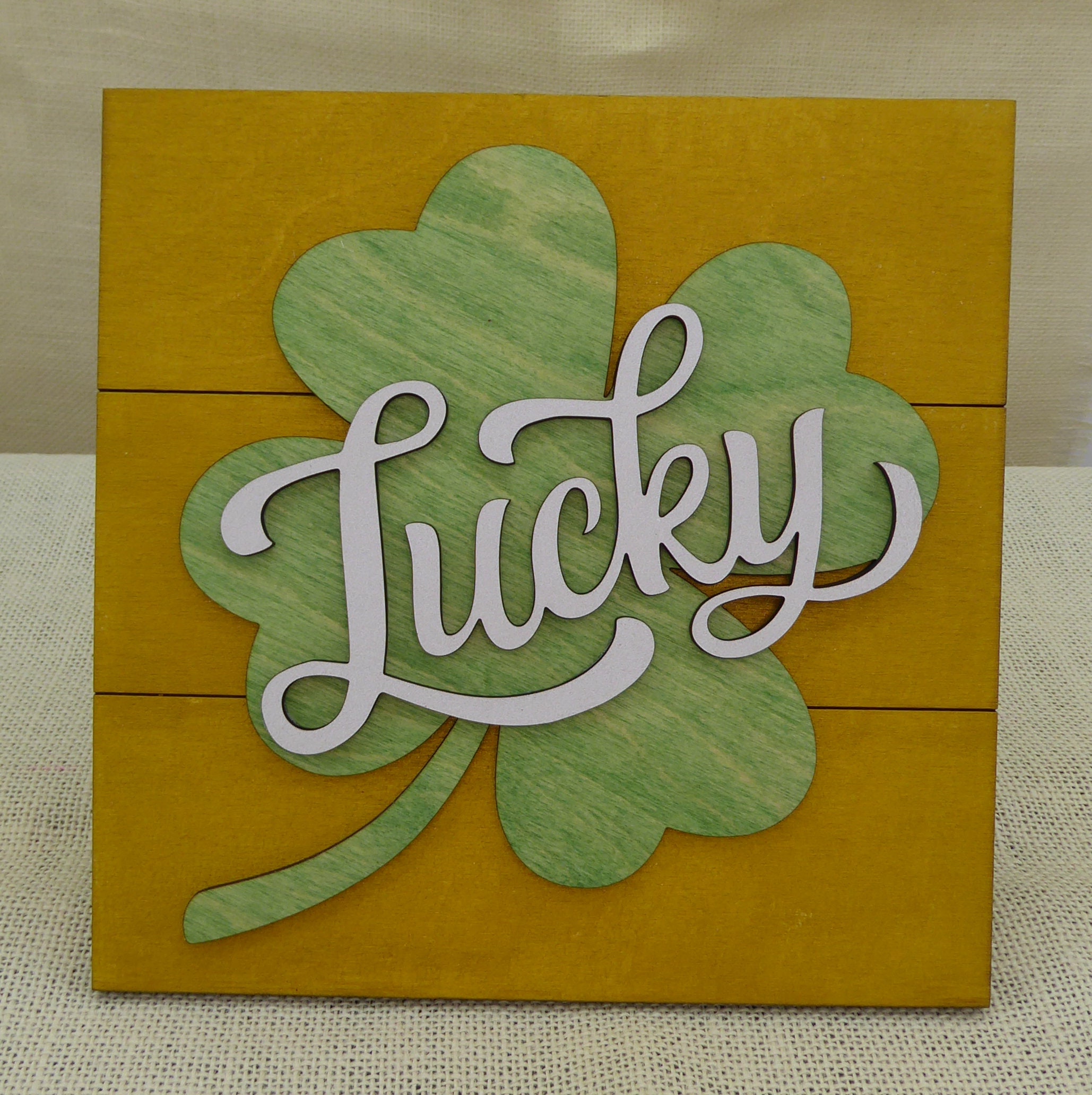 Lucky Clover Signs Svg Ai PDF Laser Cut Files INSTANT DOWNLOAD - Etsy