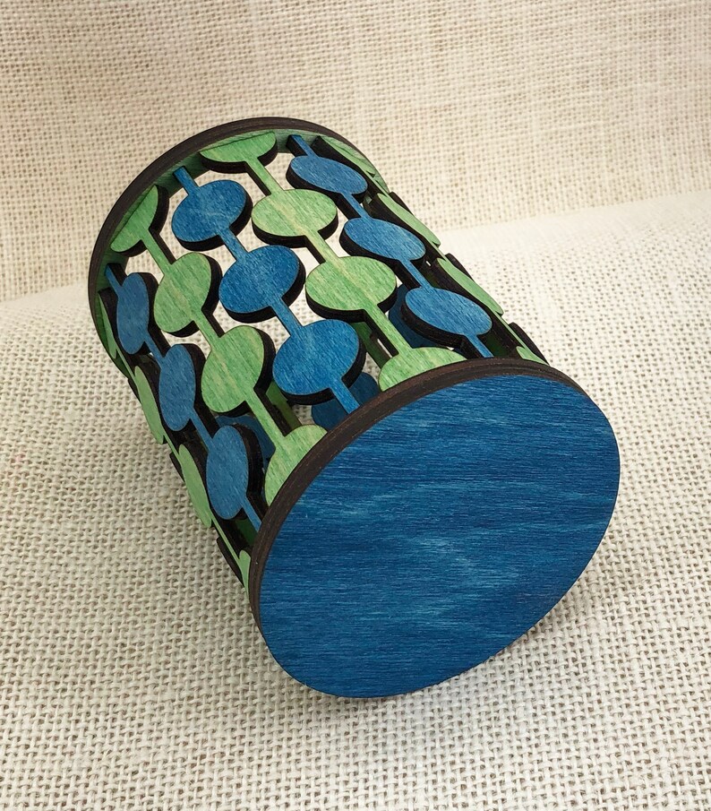 Polka Dot Pencil Holder Svg Ai PDF Laser Cut Files - Etsy