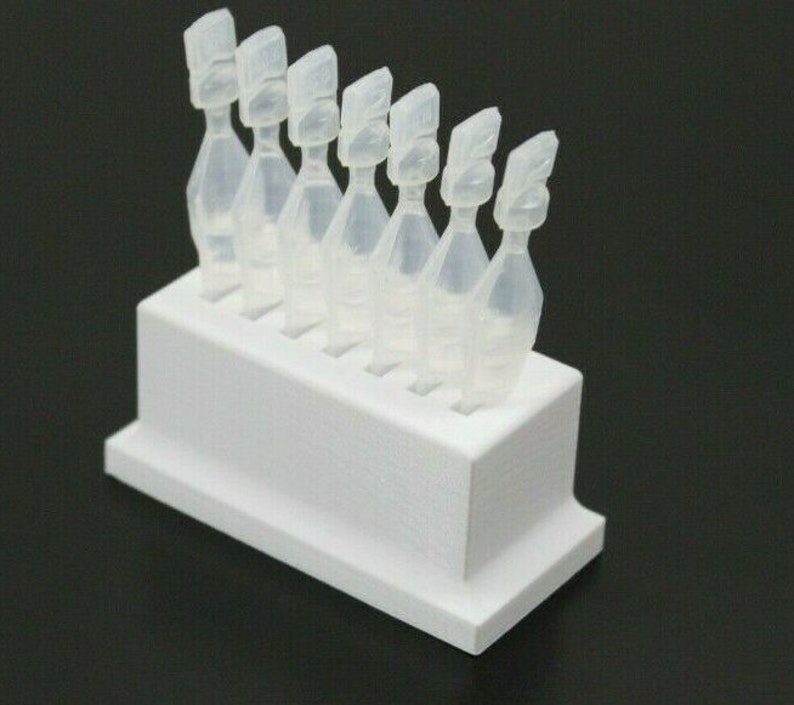 Eye Drops Vial Holder for Single-use Disposable Eye Drops - 3D Printed ...