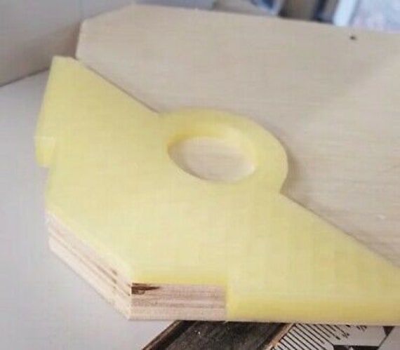 Corner Template Router Table Corner Jig Radius Chamfer Profile | Etsy