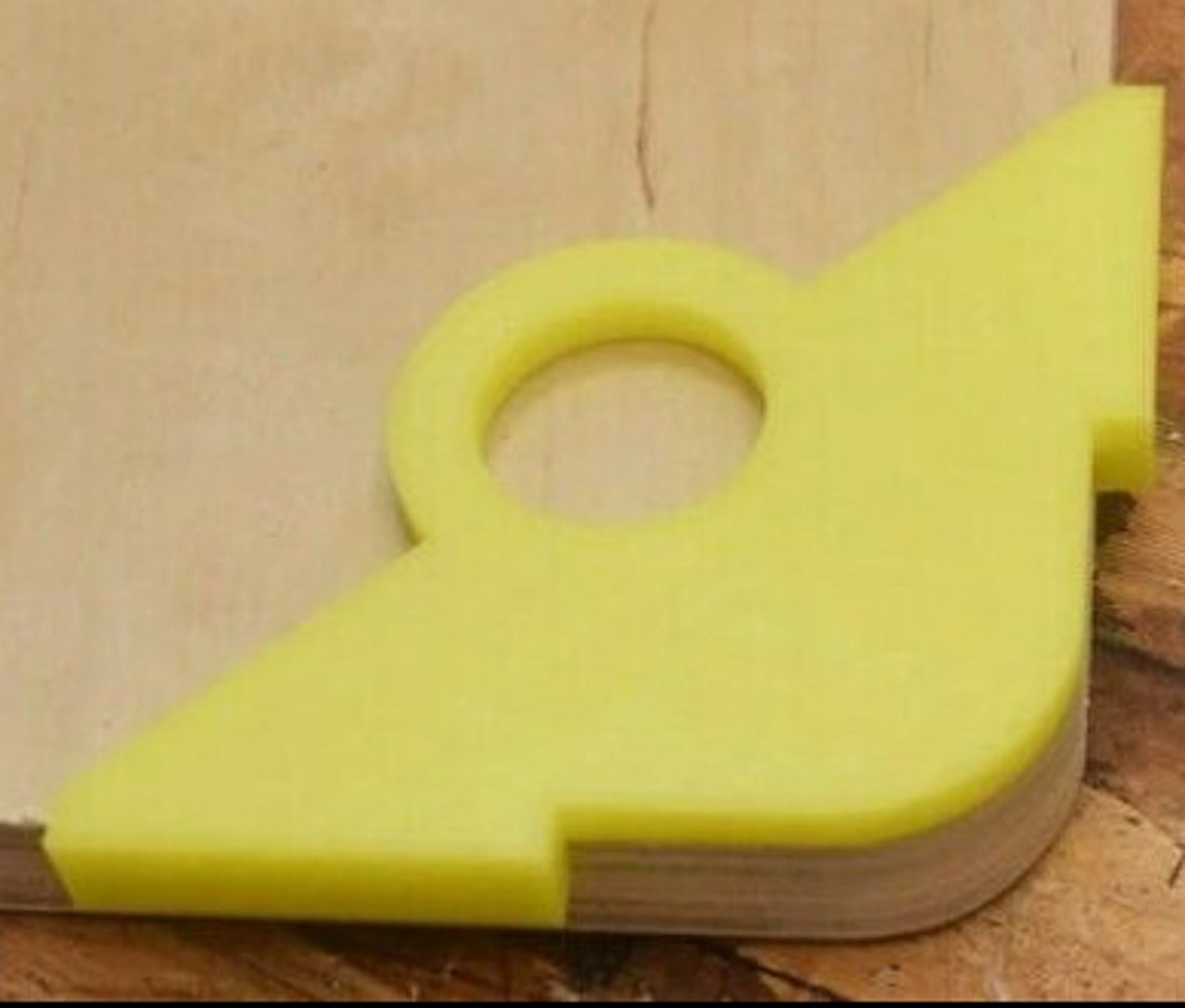 Corner Radius Template Set for Routers, Woodworking Corner Radius Jigs ...