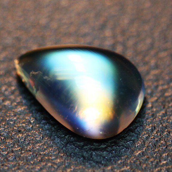 1.43ct Sparkling Natural Rainbow Blue Moonstones From Sri - Etsy