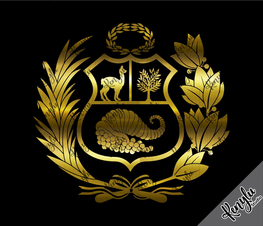 Peru Shield SVG Peru SVG Peruanisches Schild SVG - Etsy Schweiz