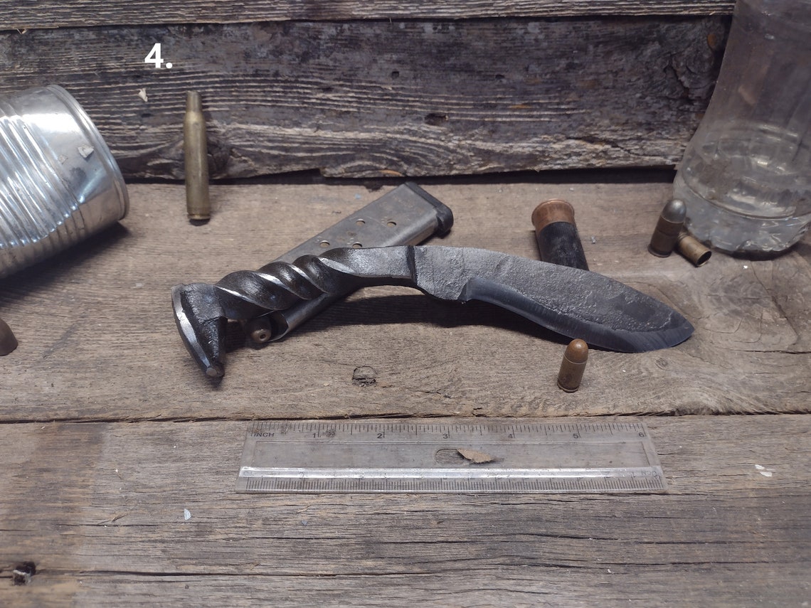 Hand Forged Railroad Spike Knives | Etsy