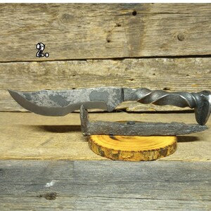 Hand Forged Railroad Spike Knives - Etsy