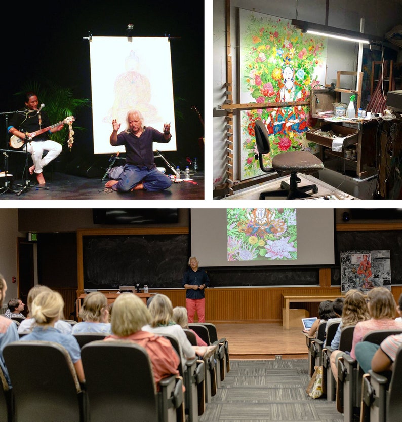 Tara Giclée Print: Tibetan Contemporary Art by Karma Phuntsok. Limited ...