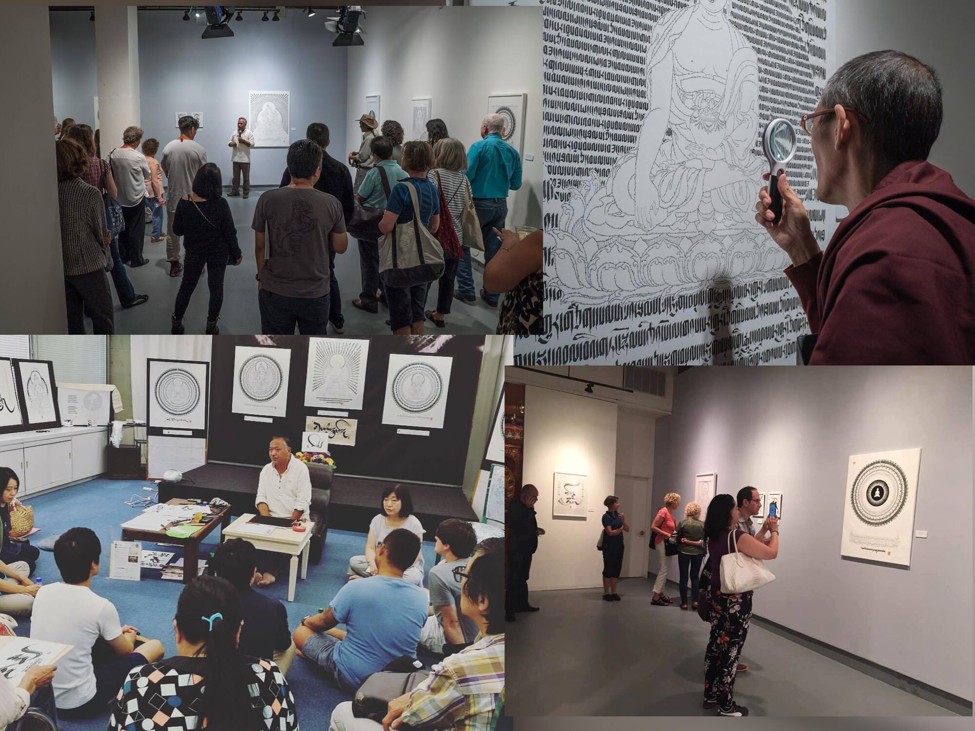 Prajñaparamita. Calligraphy Art by Jamyang Dorjee Chakrishar. Museum ...